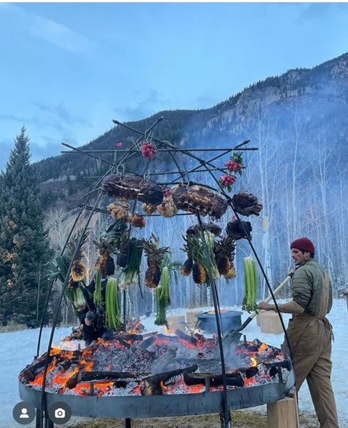 Exhibition Fire Table and Asado Grills – Heritage Backyard Inc.