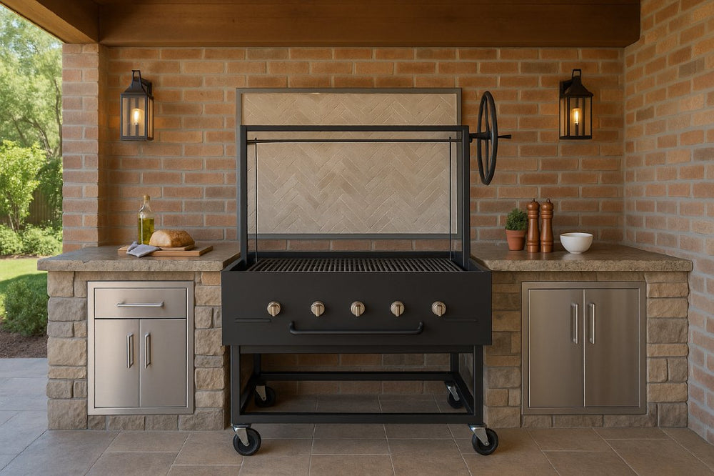Santa Maria Grill – Hybrid Wood, Charcoal & Gas | Portable | Made in ...