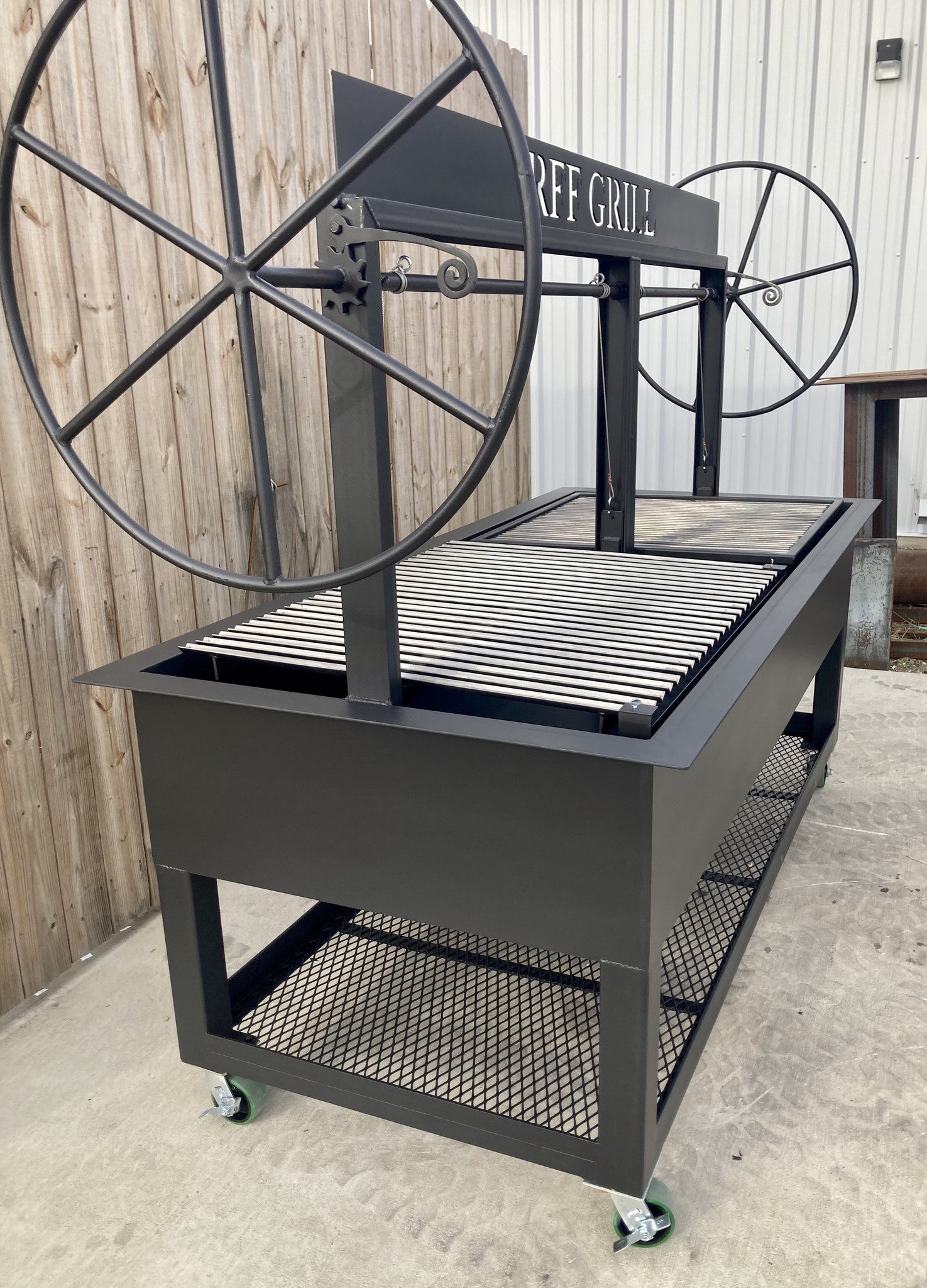 Outdoor Cooking: Commercial Split Santa Maria Grill – Heritage Backyard ...