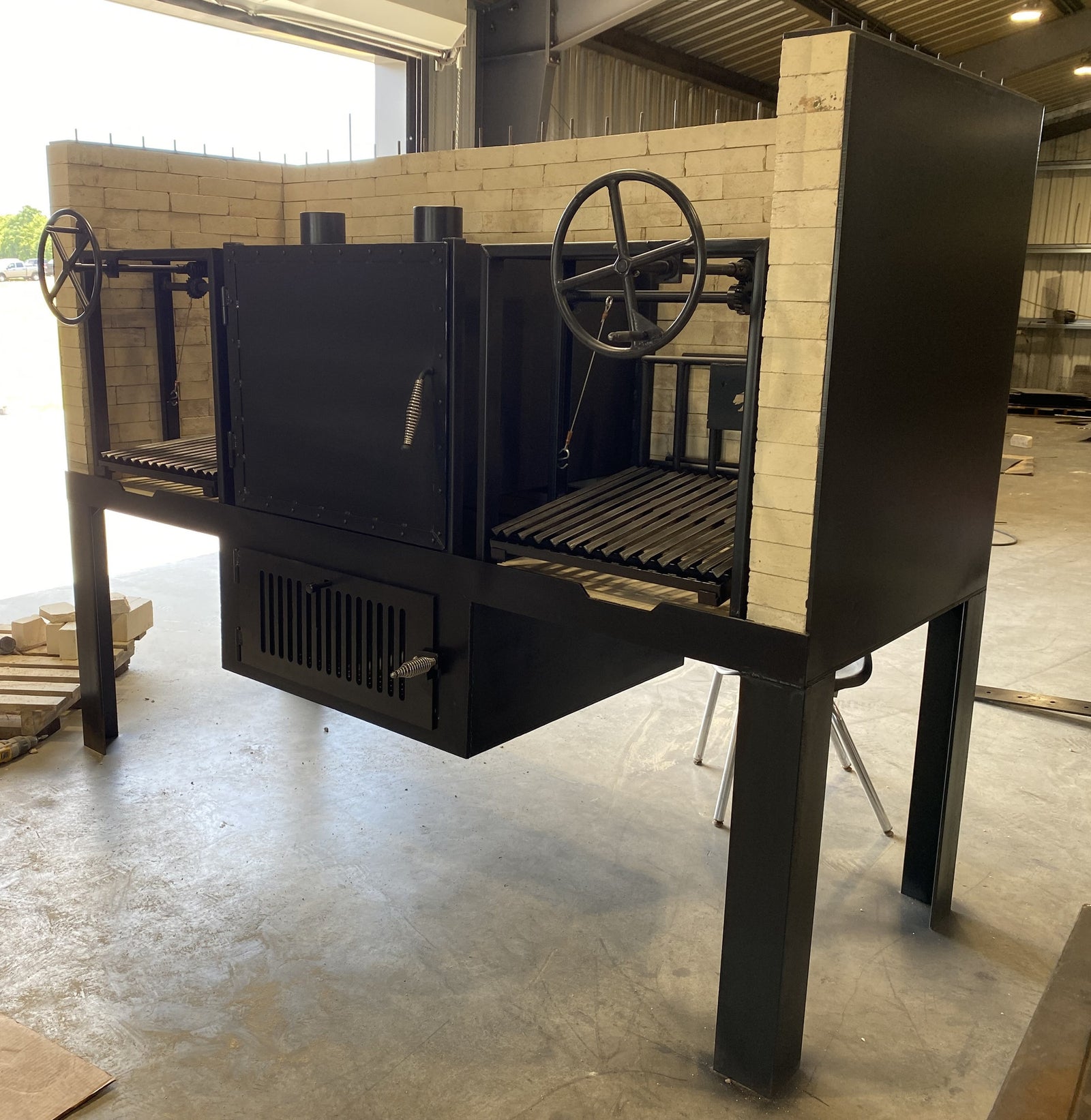 4642 Wood Fired Commercial Fire Table Grill – Heritage Backyard Inc.