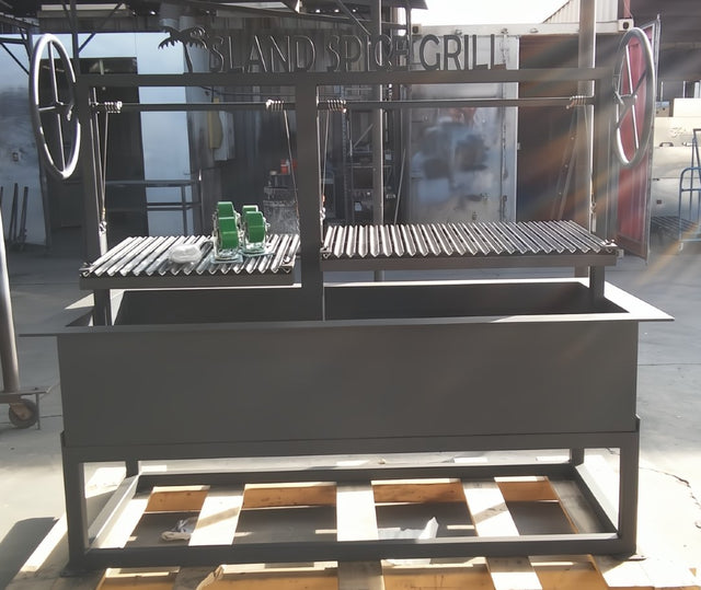 Split Argentine Counter Drop-In BBQ Grills
