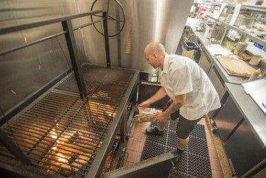 2545 Best NSF Split Exhibition Charbroiler