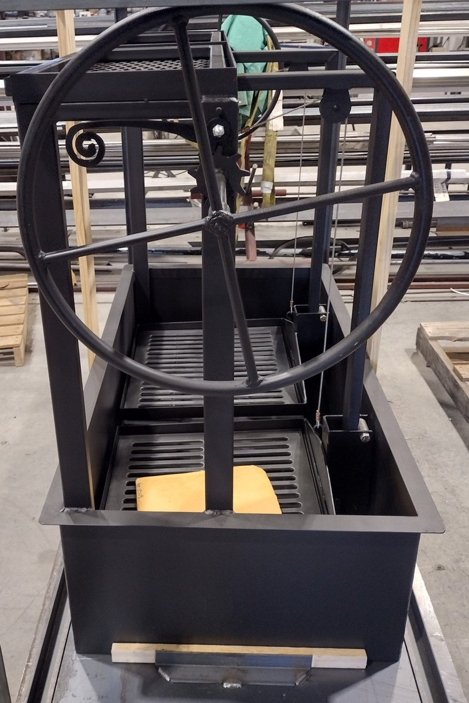 4509 Built-In Split Grill with Warming Rack