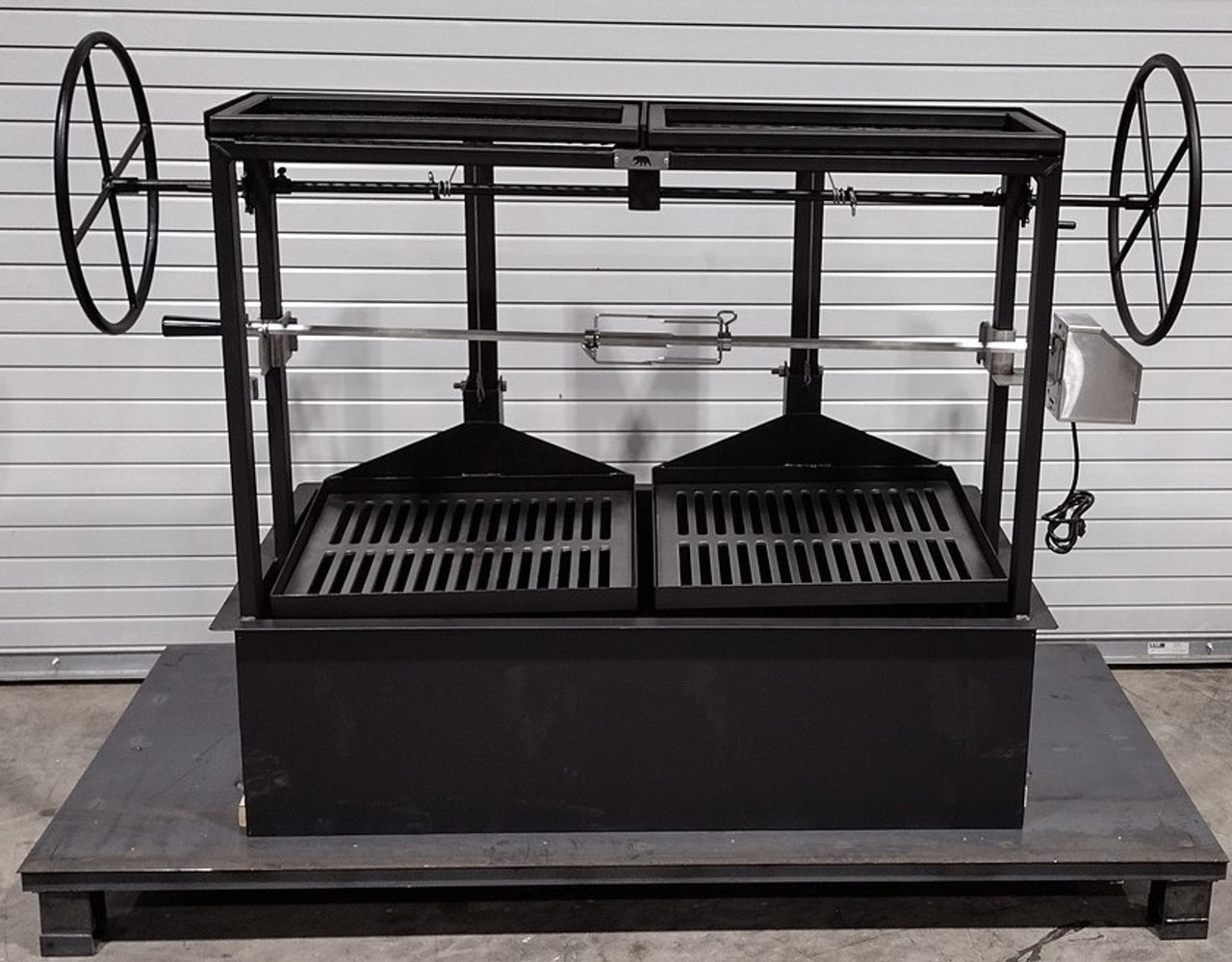 4509 Built-In Split Grill with Warming Rack