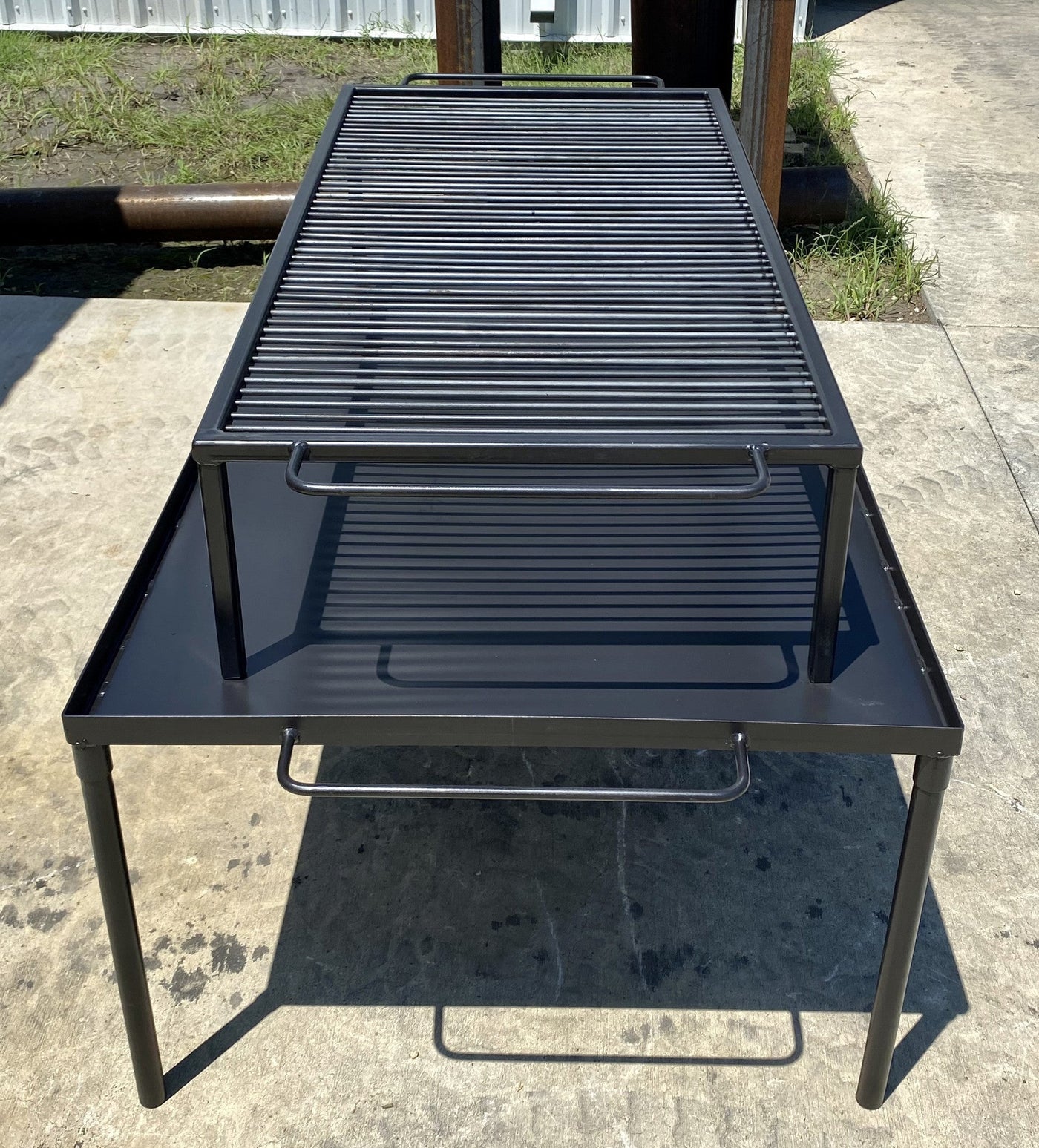 63" Asado Fire Table with Grill – Heritage Backyard Inc.