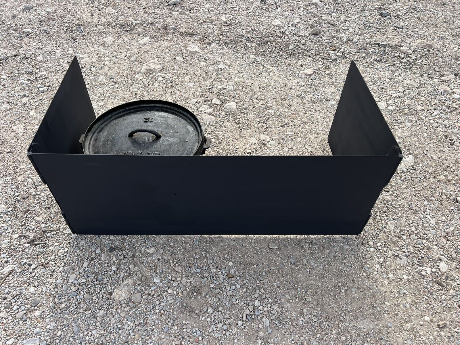 Handcrafted Steel Wind Block for Campfires – Heritage Backyard Inc.