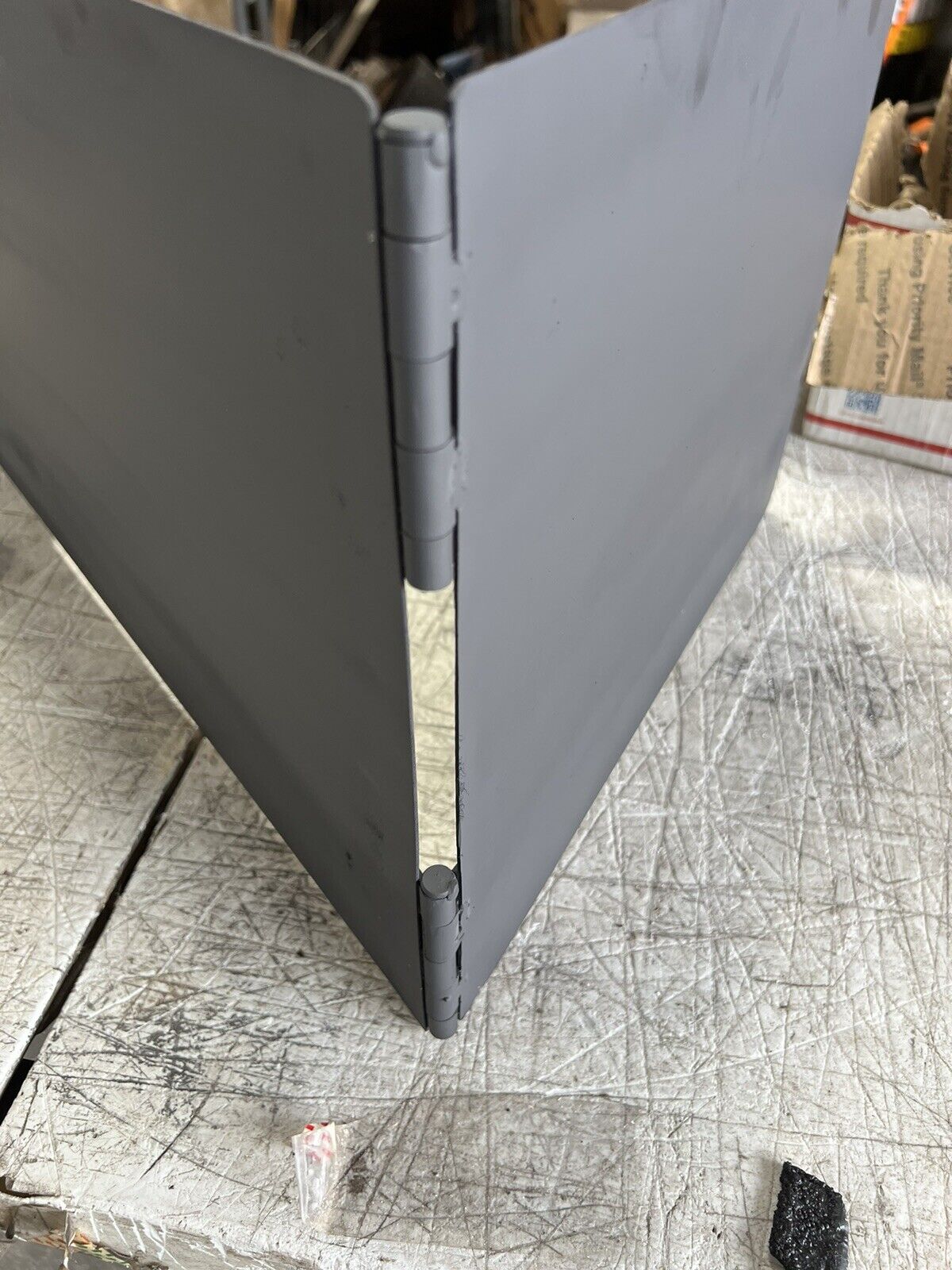 Handcrafted Steel Wind Block for Campfires