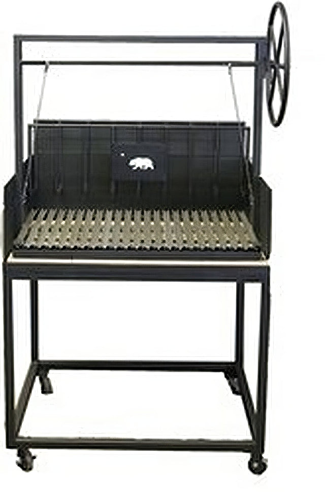 BBQ Grills with a Cart and a Rear Brasero