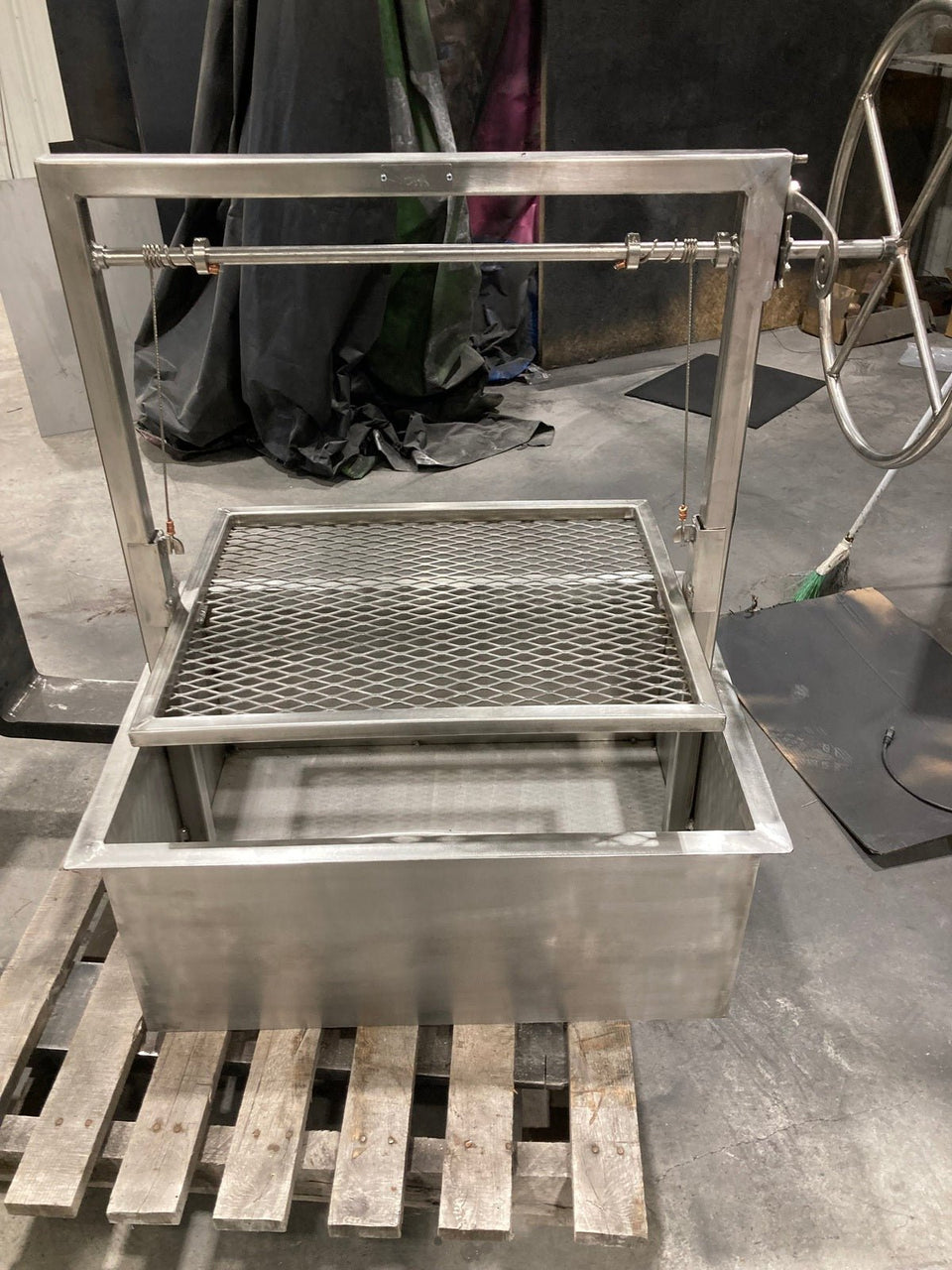 4535 Stainless Santa Maria Drop-in Grill
