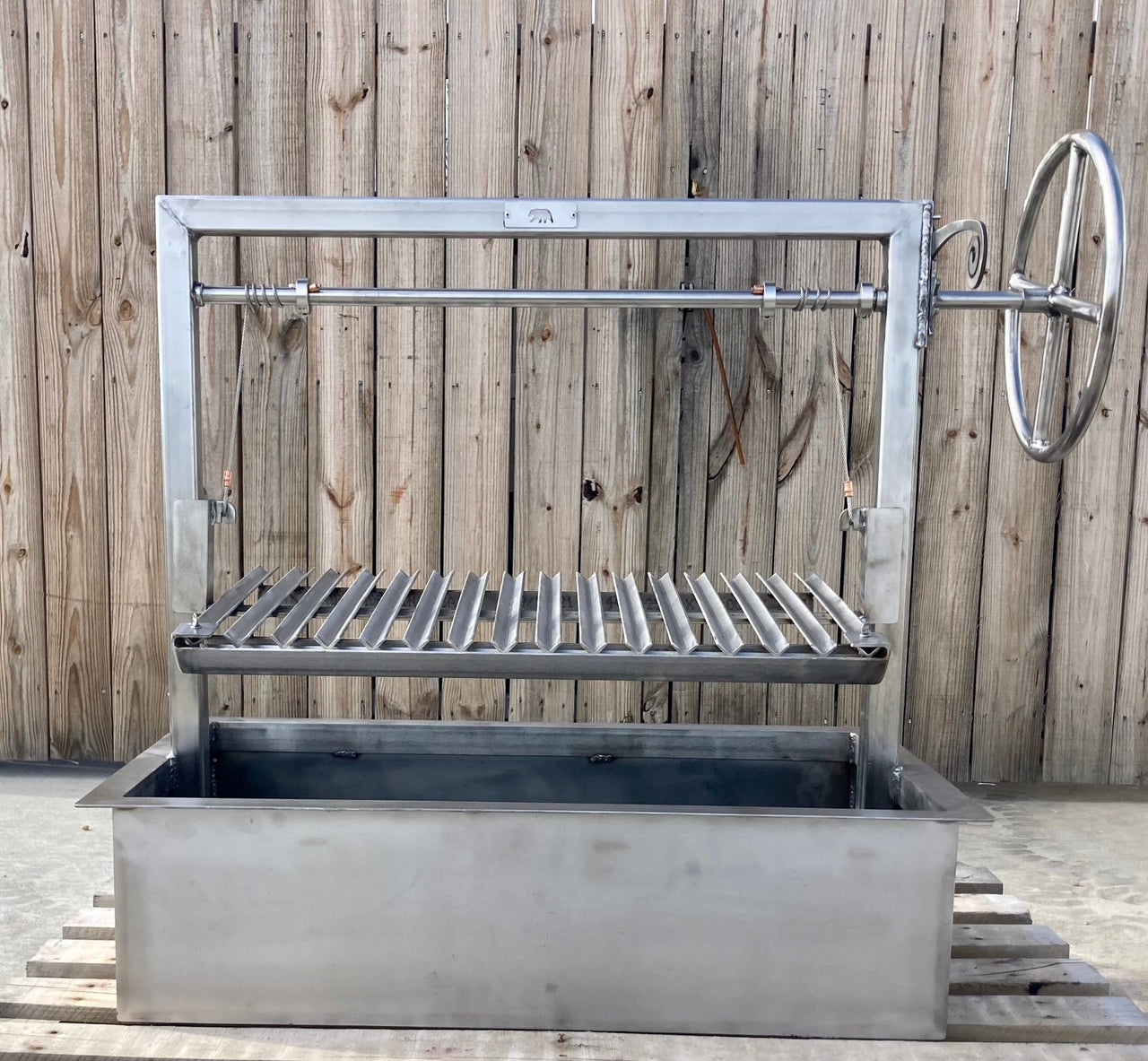 4535 Stainless Santa Maria Drop-in Grill