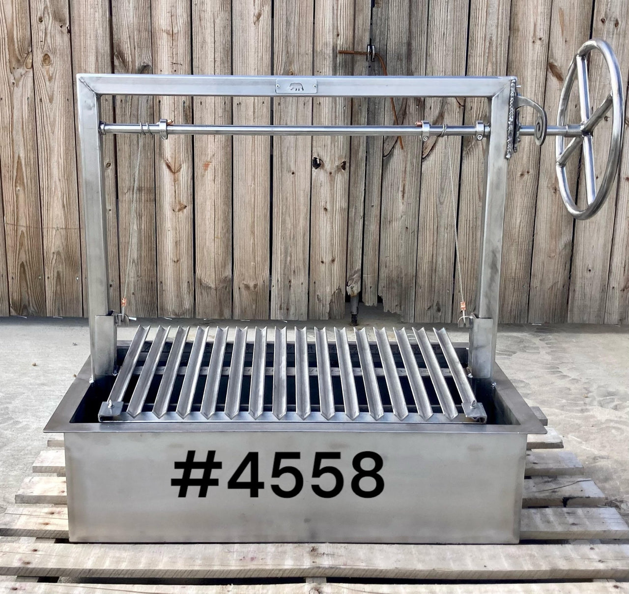 4535 Stainless Santa Maria Drop-in Grill